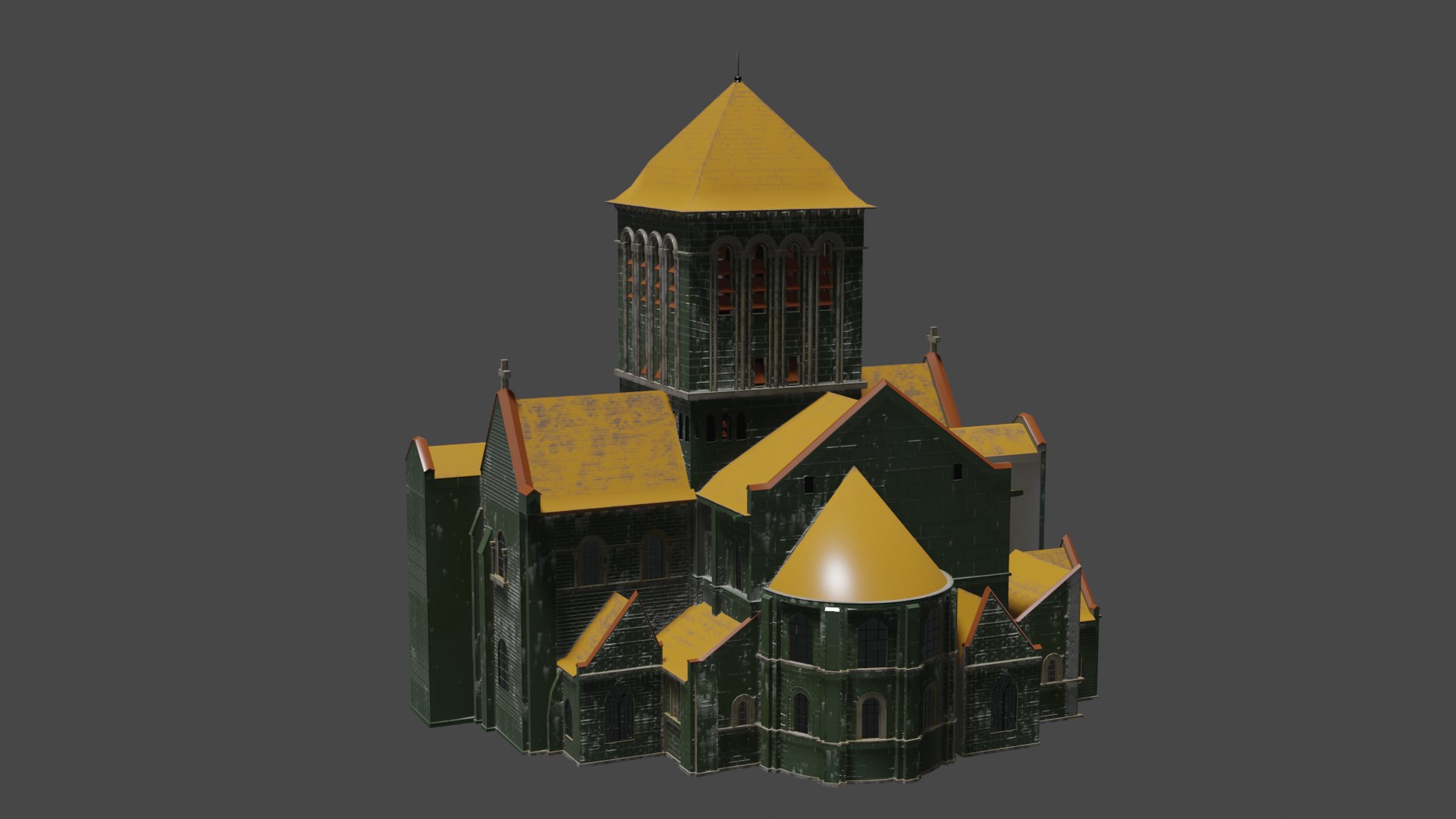 Church 3D Model - TurboSquid 2131343