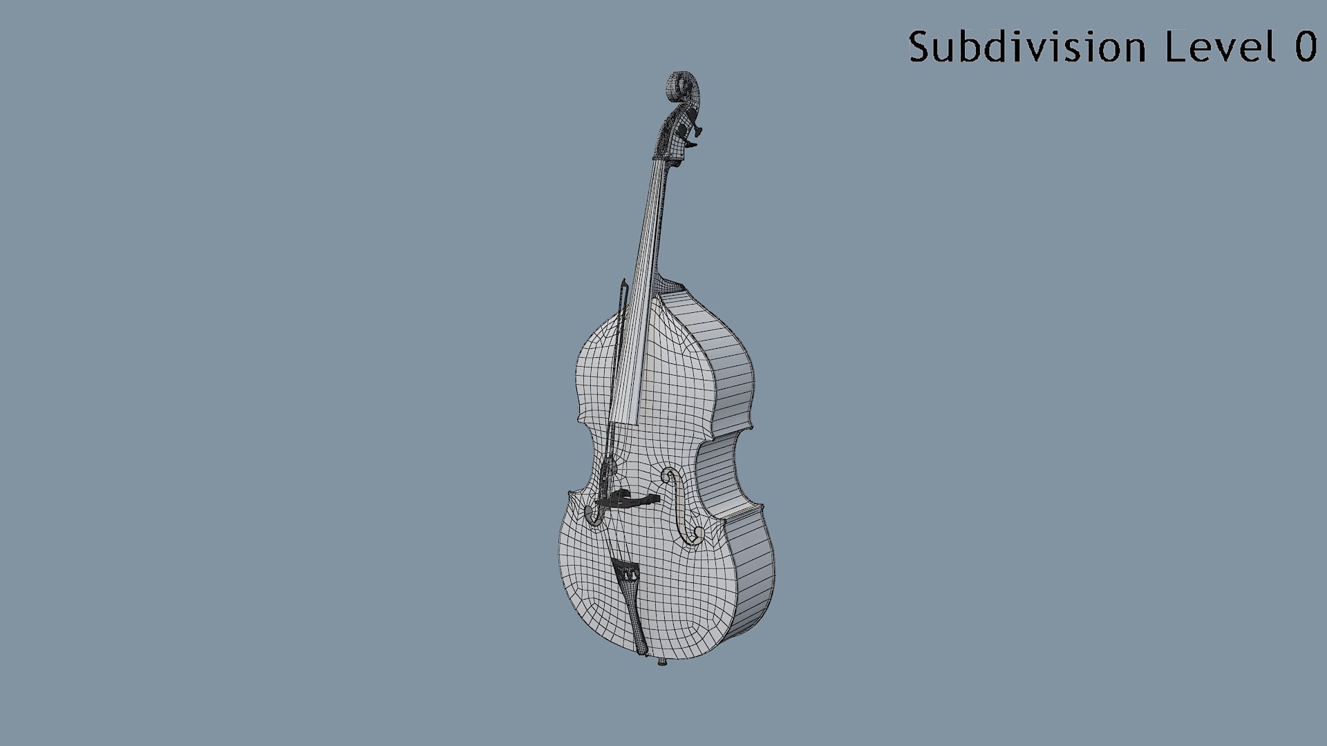 3D Double Bass Model - TurboSquid 1493764