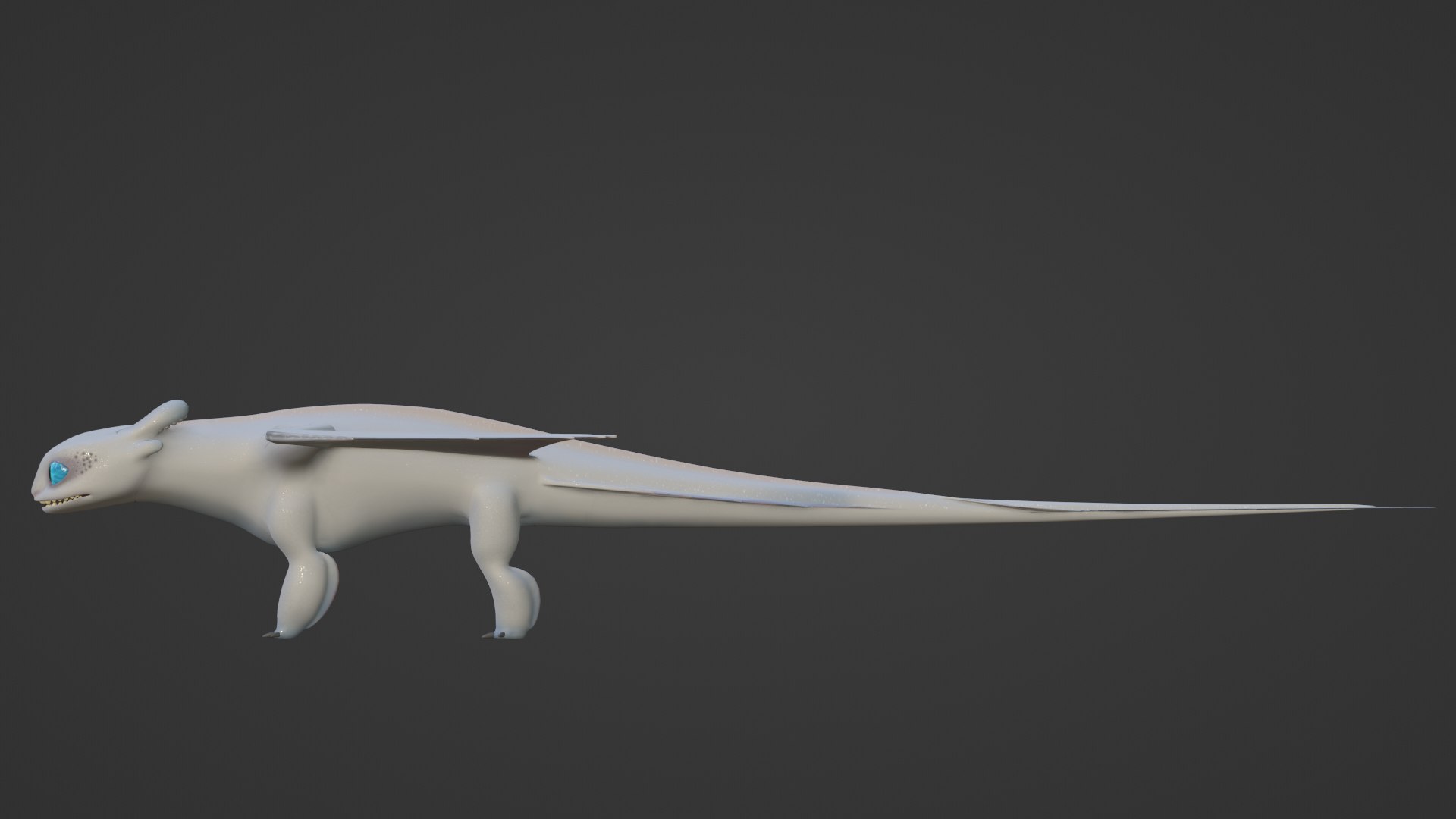 Free 3D The Light Fury - TurboSquid 2204443