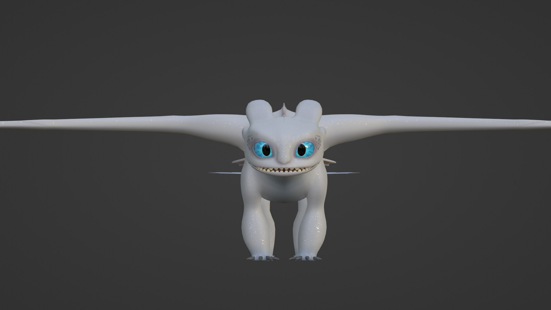 Free 3D The Light Fury - TurboSquid 2204443