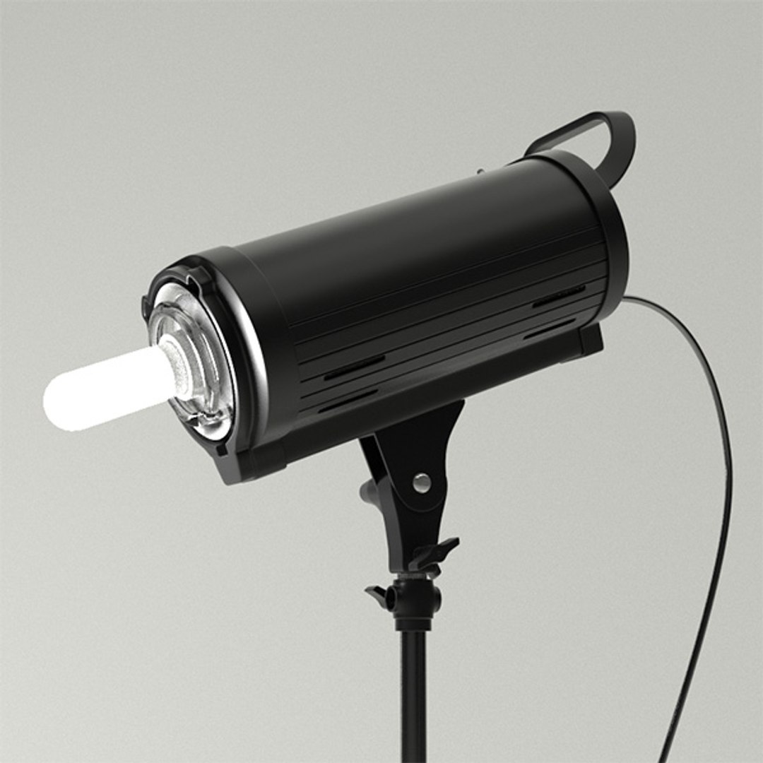 3d professional studio strobe beauty
