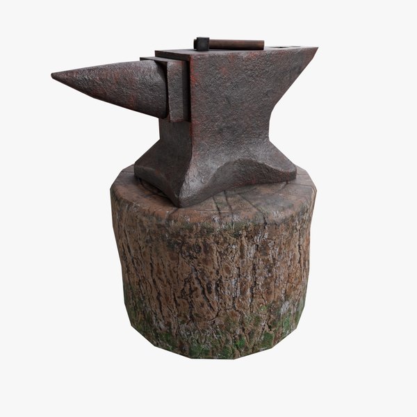 3D old anvil - TurboSquid 1598553