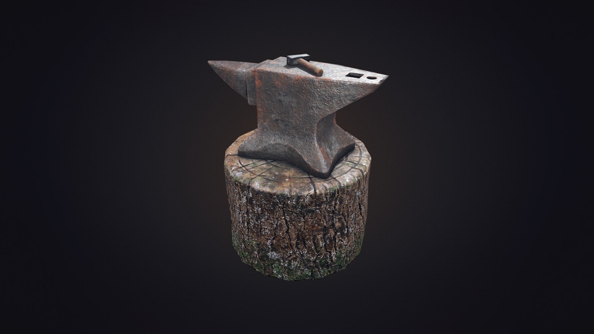 3D Old Anvil - TurboSquid 1598553