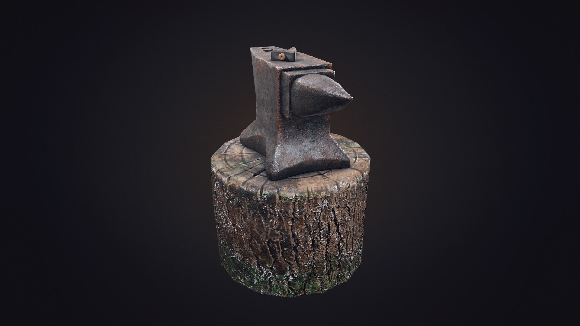3D Old Anvil - TurboSquid 1598553