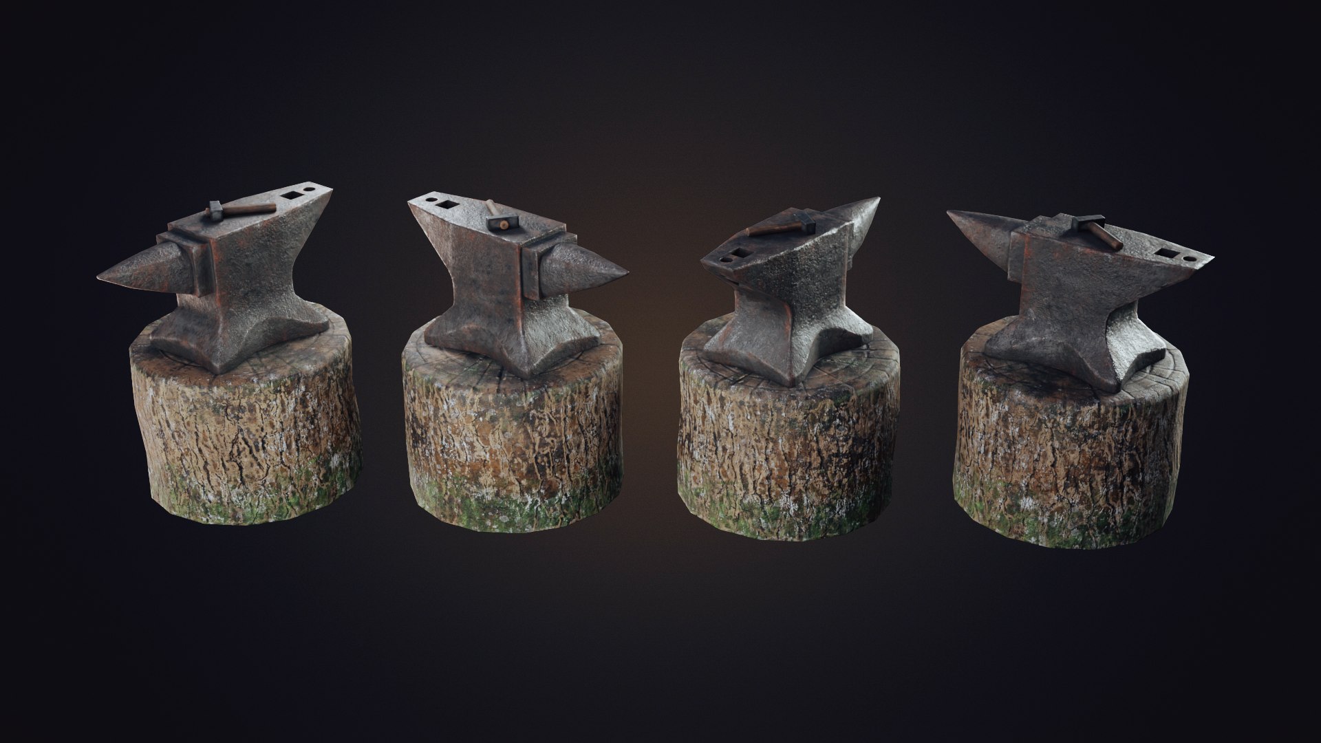 3D Old Anvil - TurboSquid 1598553