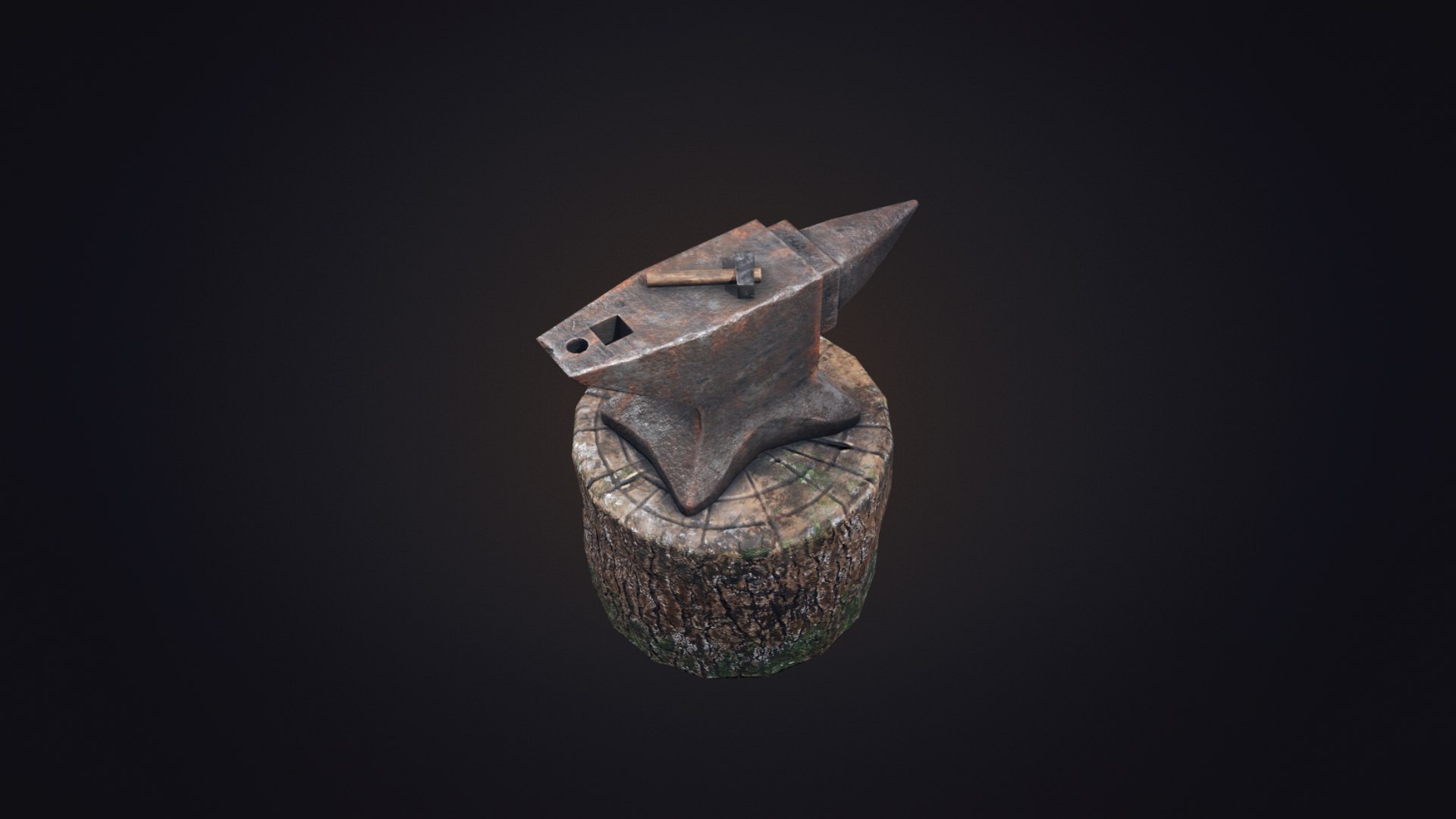 3D Old Anvil - TurboSquid 1598553