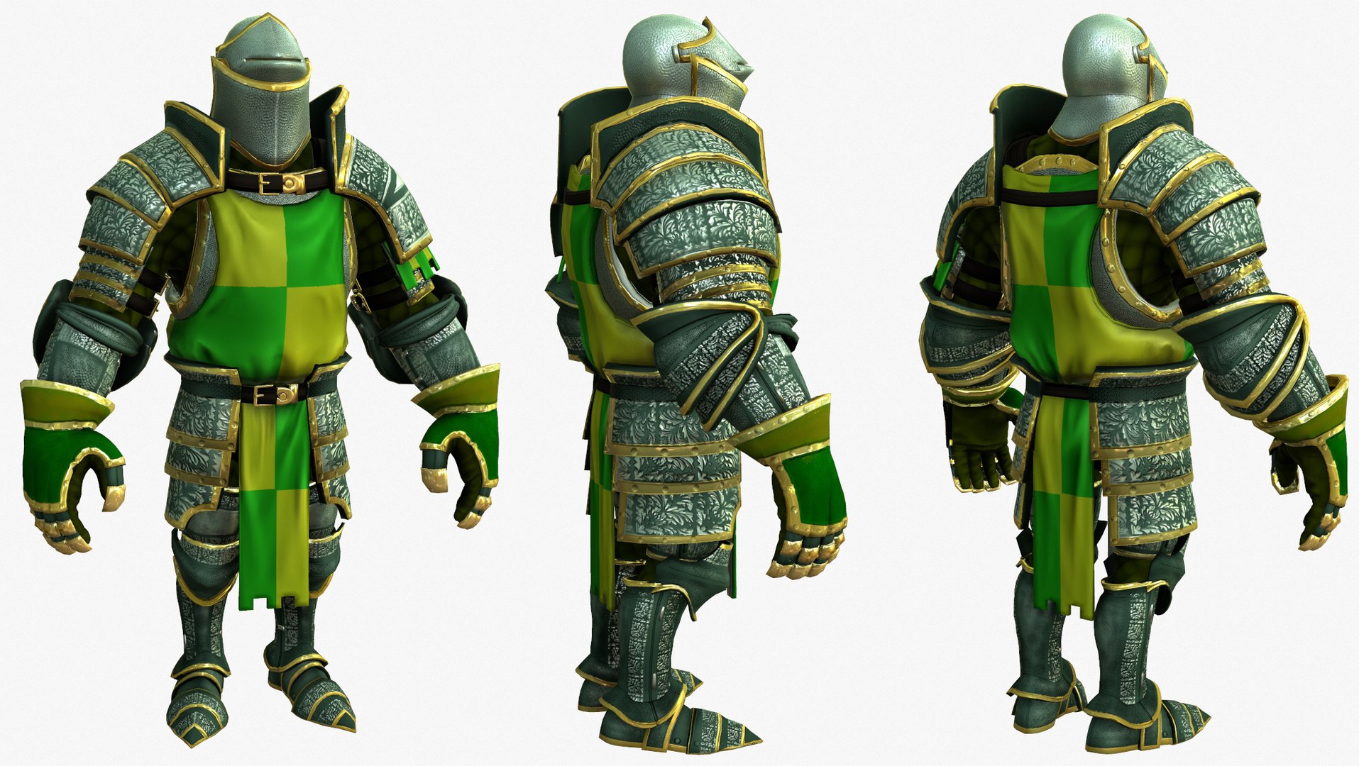 knight series 3d c4d