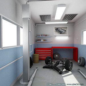 Mechanic Shop 3D Models for Download | TurboSquid