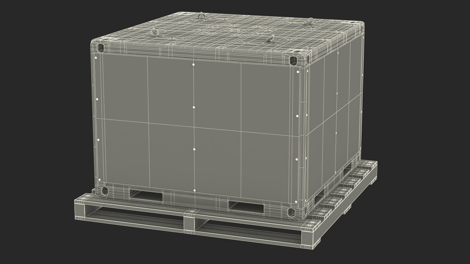 3D Nuclear Waste Storage Container - TurboSquid 2175641