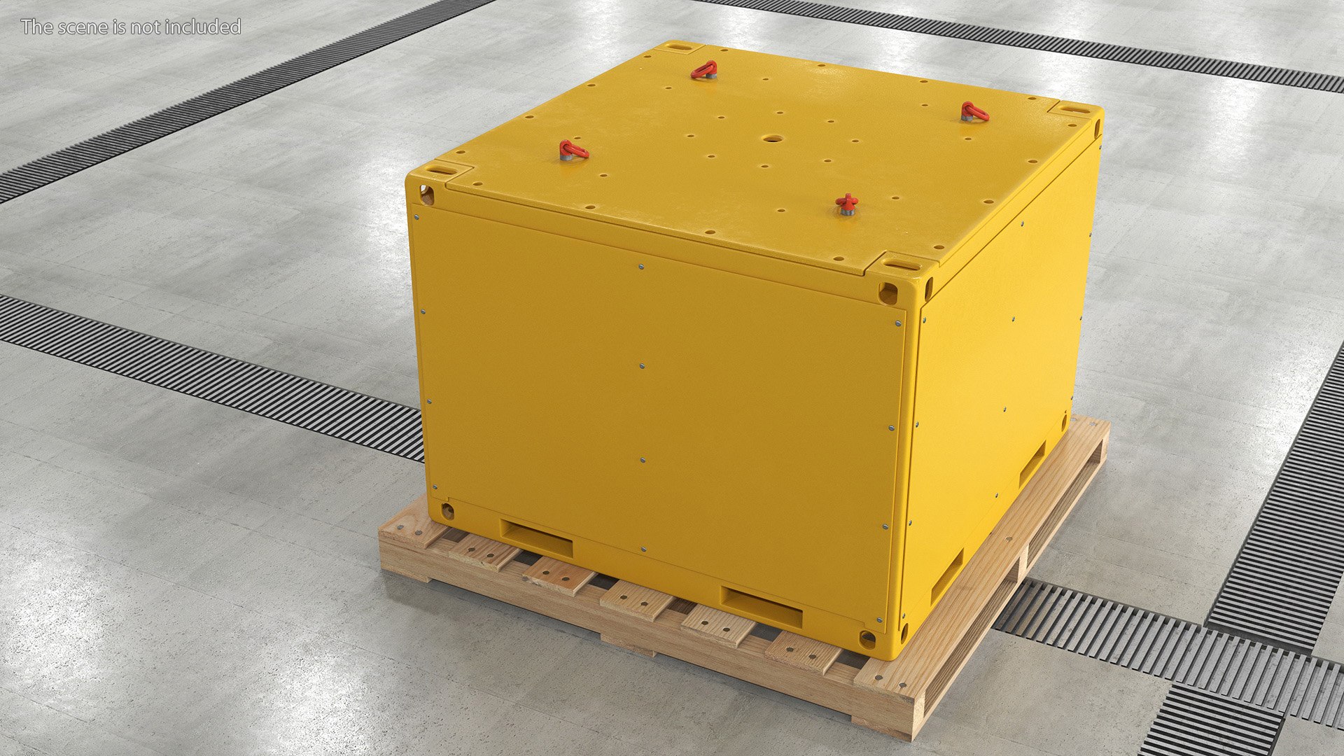 3D Nuclear Waste Storage Container - TurboSquid 2175641