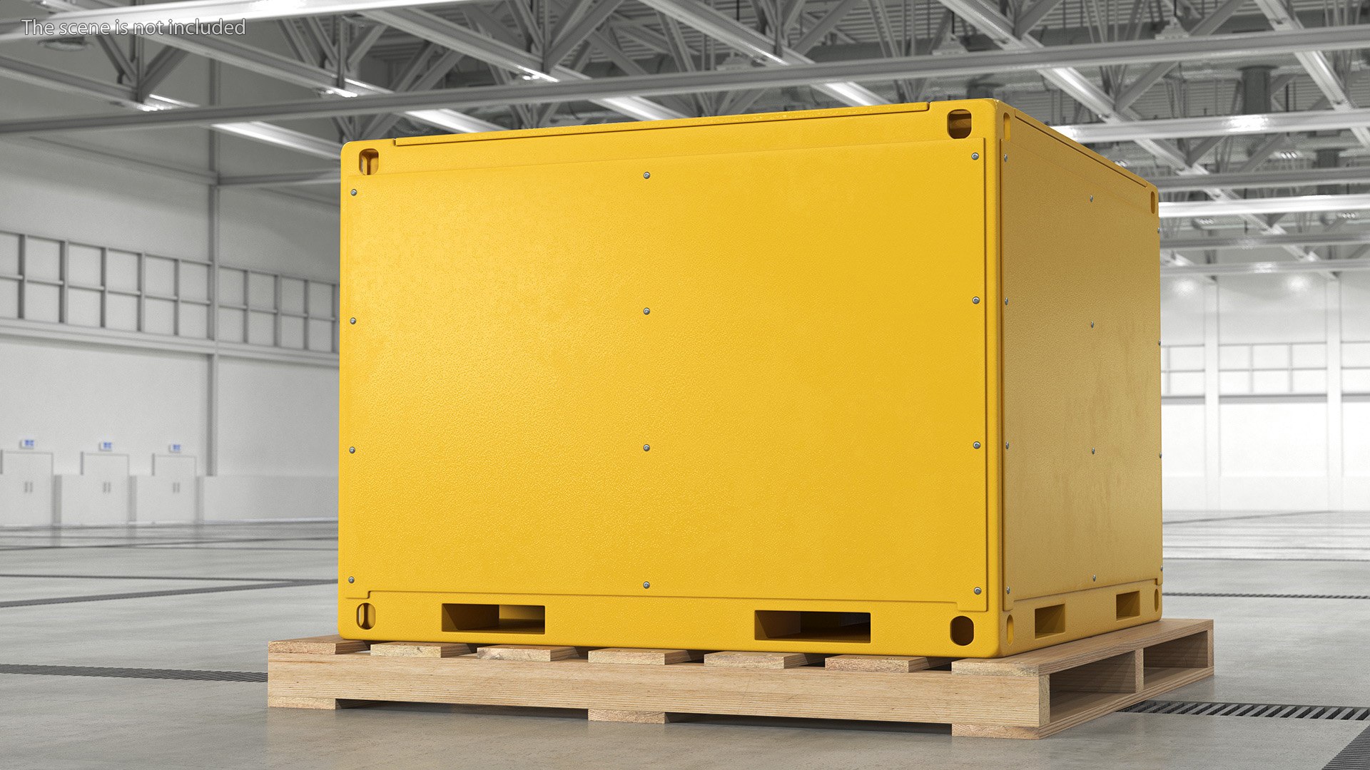 3D Nuclear Waste Storage Container - TurboSquid 2175641