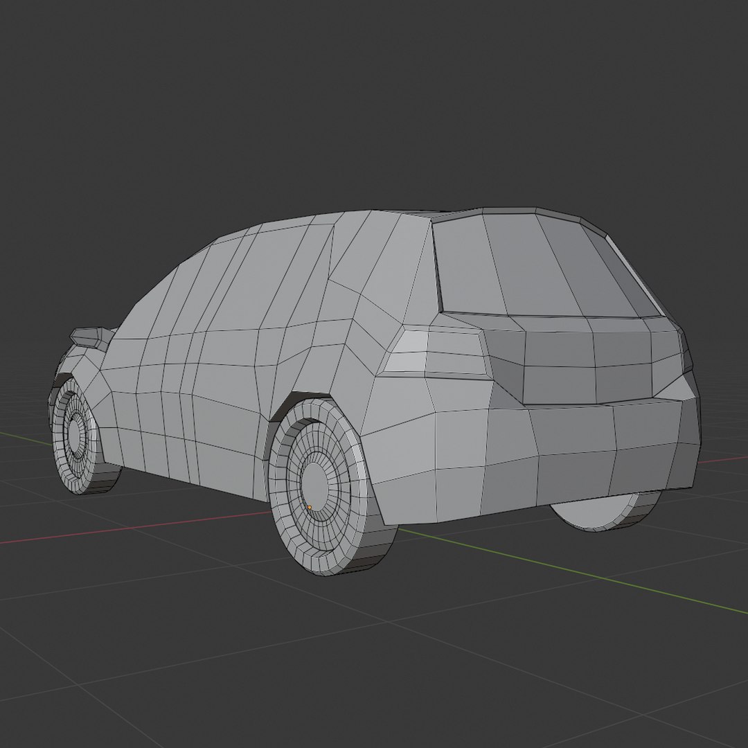 3D Volkswagen Golf 4 Car Model - TurboSquid 1704364