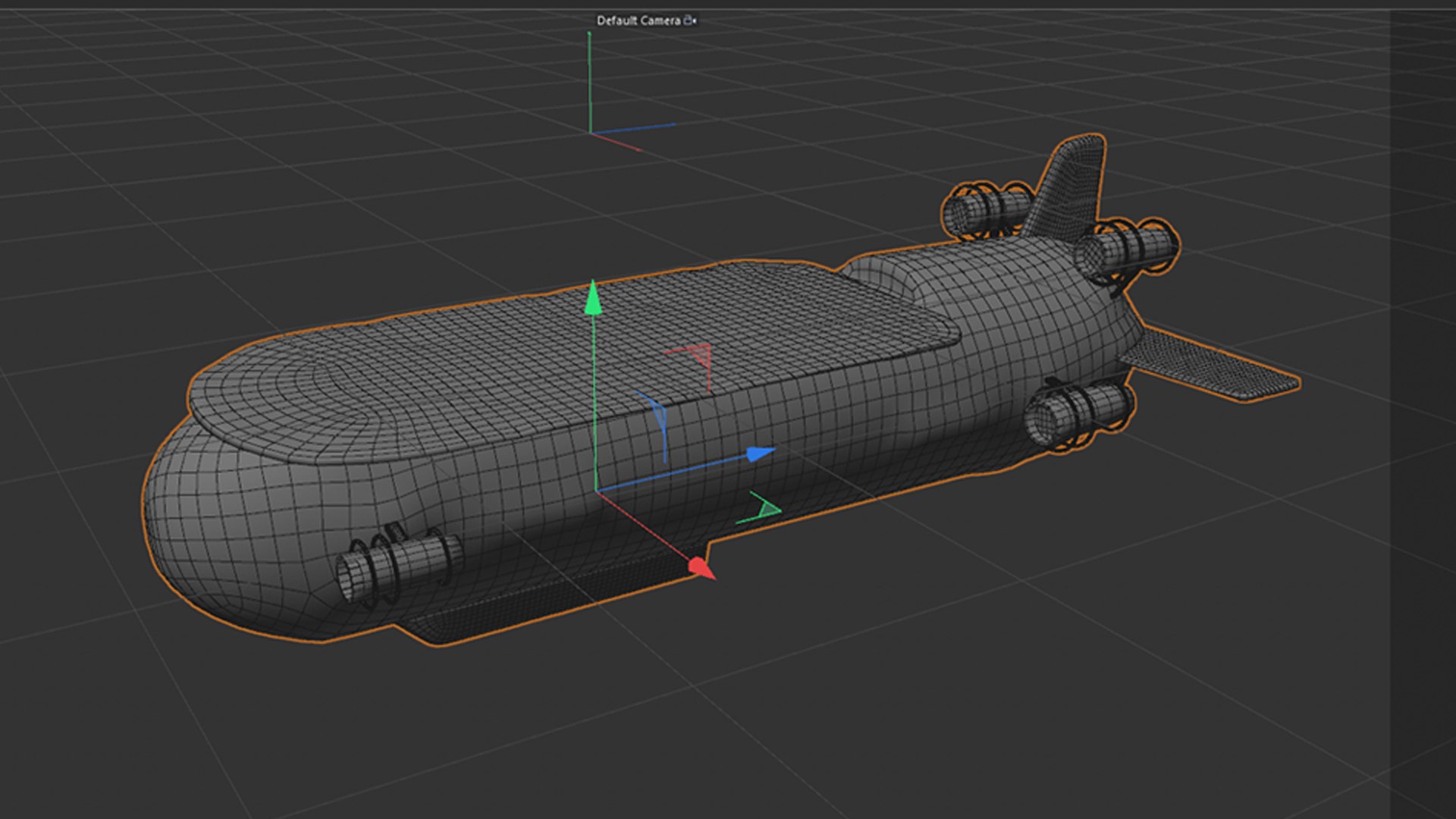 Post Apocalyptic Blimp Model - TurboSquid 2029144