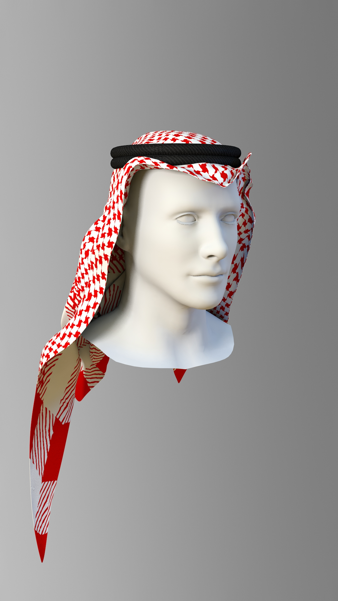 3D model saudi shemagh - TurboSquid 1361926
