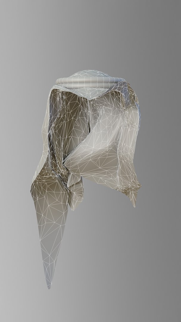 3D Model Saudi Shemagh - TurboSquid 1361926