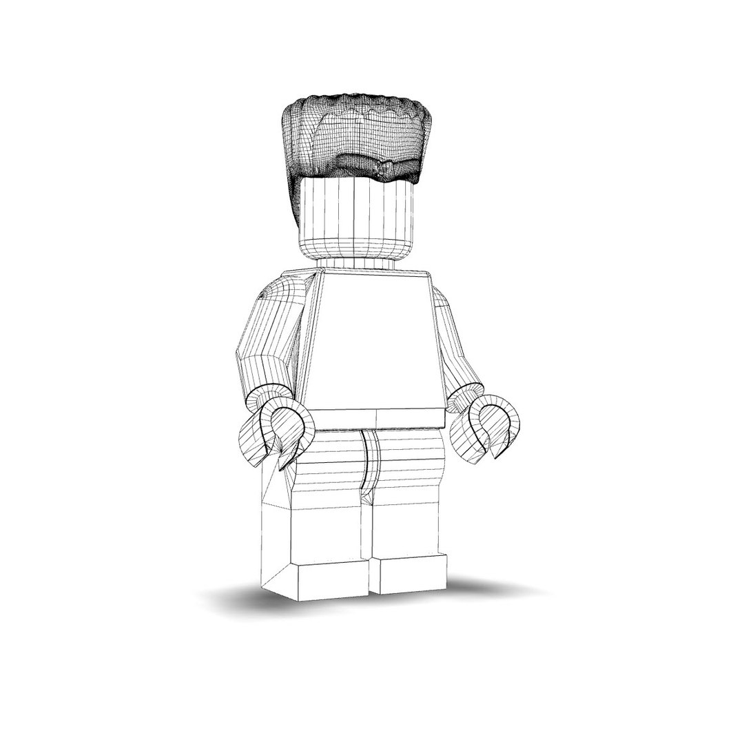 3D Model Frankenstein Lego - TurboSquid 1530061
