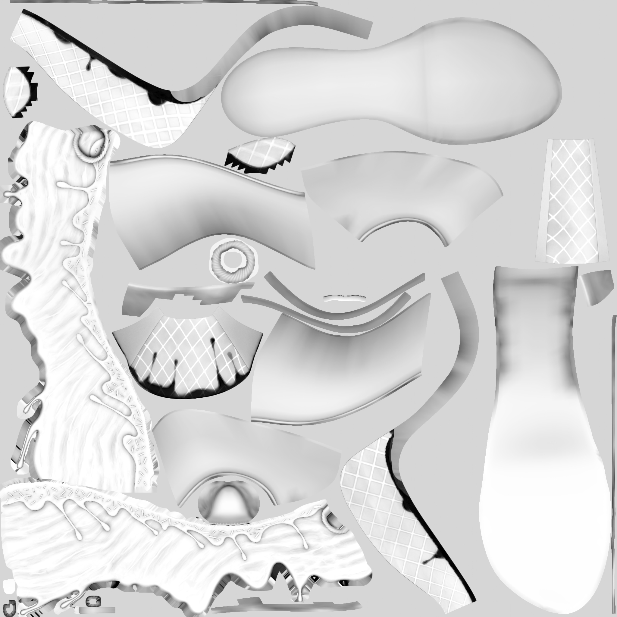 Biscuit High Heel Sandals model - TurboSquid 1879637