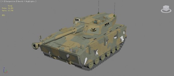 k21-105 경전차 3D 모델 - TurboSquid 1871973