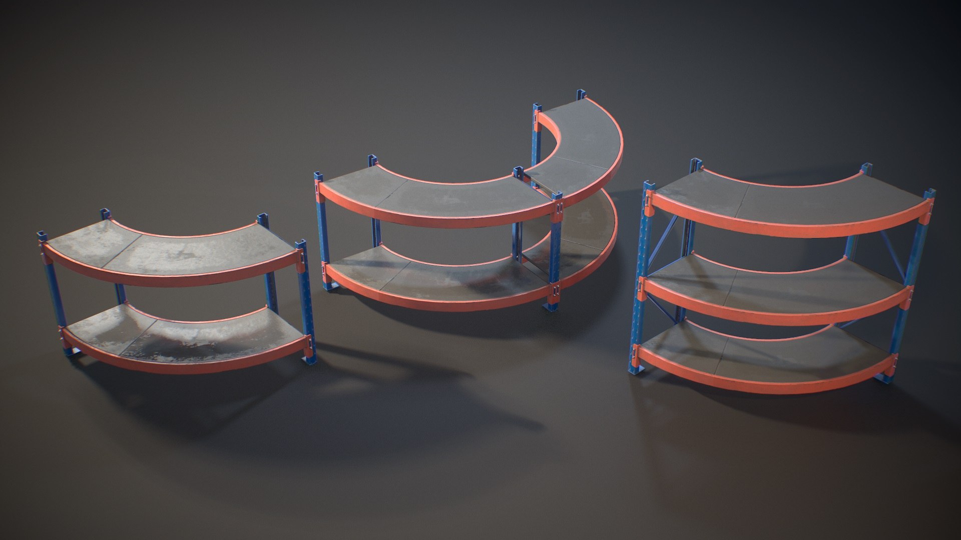 3D Model Storage Rack - Modular - TurboSquid 1179400