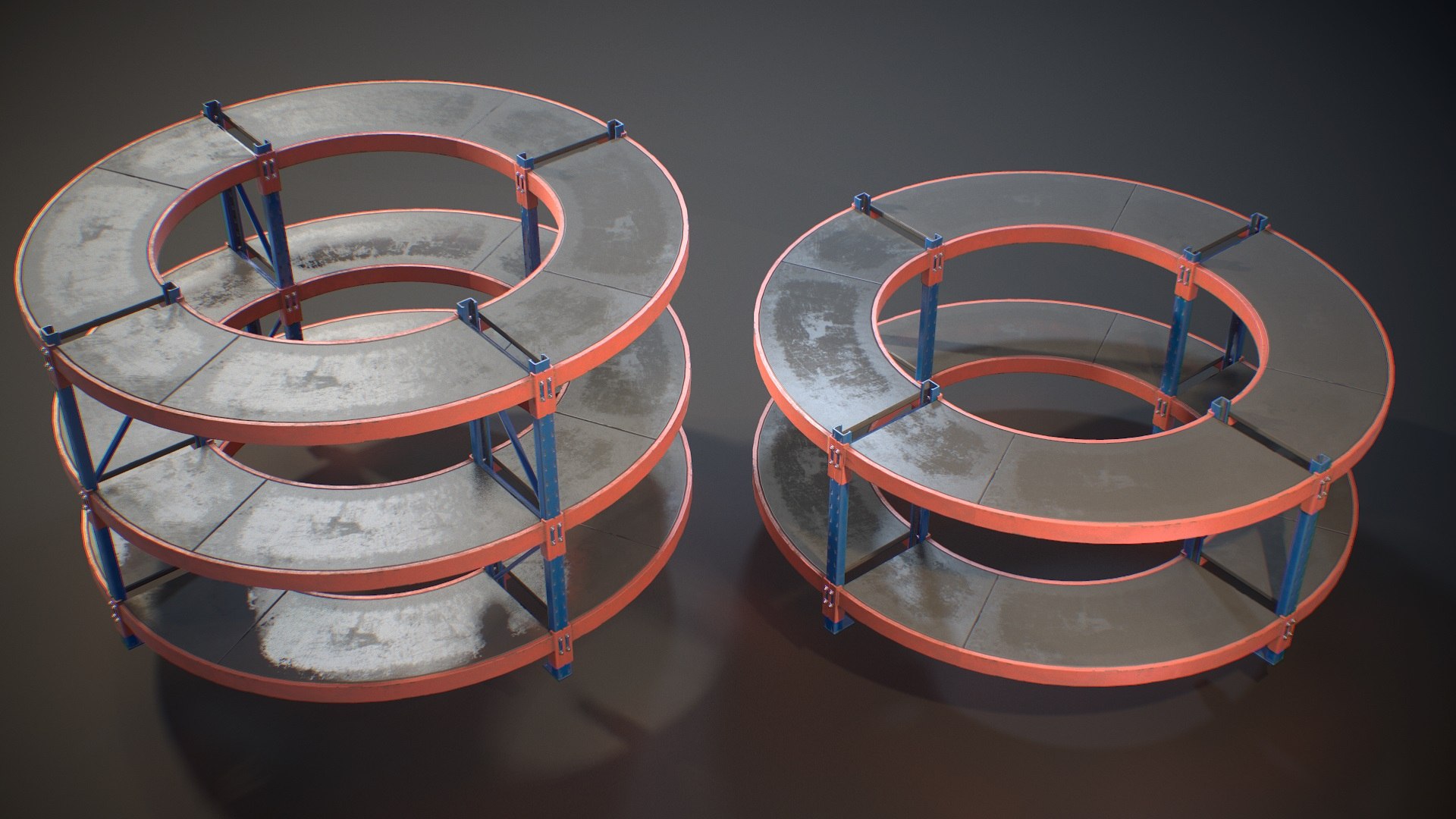 3D Model Storage Rack - Modular - TurboSquid 1179400