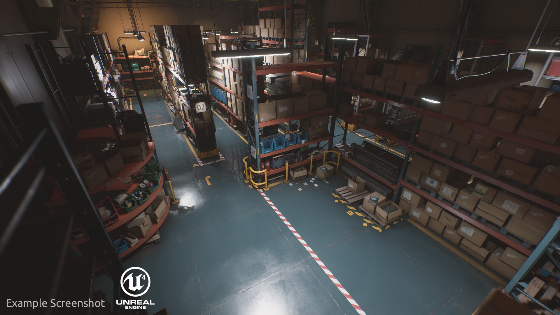 3D model storage rack - modular - TurboSquid 1179400