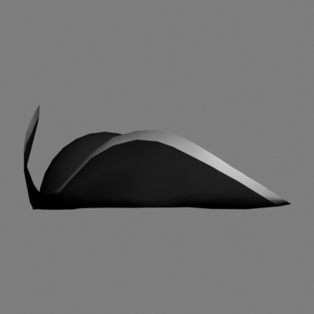 Tricorn Hat 3d Model