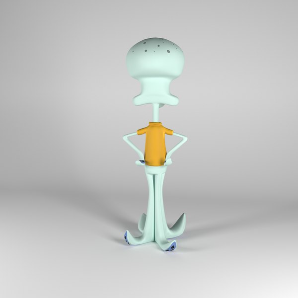 Squidward 3D - TurboSquid 1781783