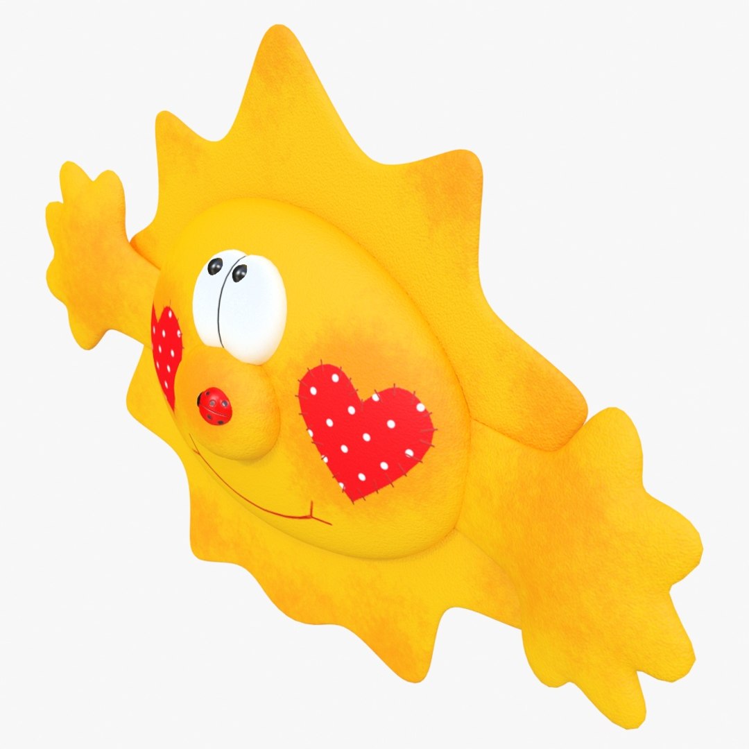 3d toy sun