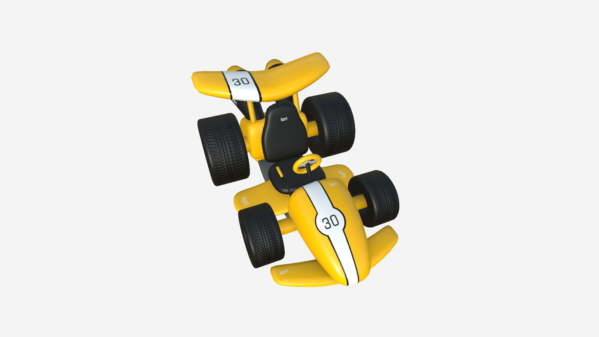 Cartoon Kart A06 Yellow - Vehicle Racing Design 3D Model - TurboSquid ...