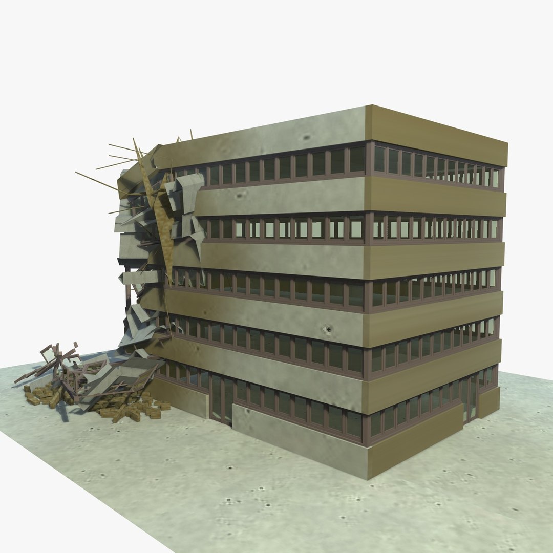 3d Model Of Building 1