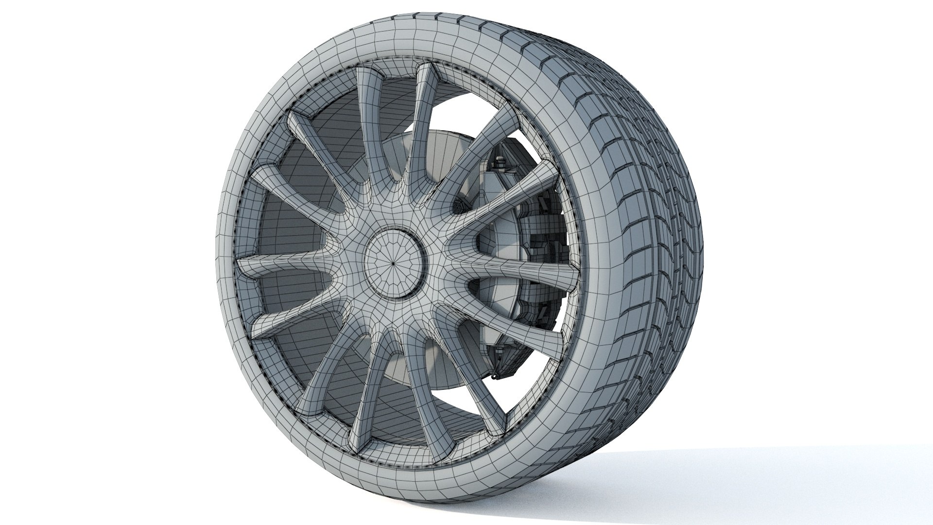 Wheel Rim Tire 15 3D Model - TurboSquid 1938271