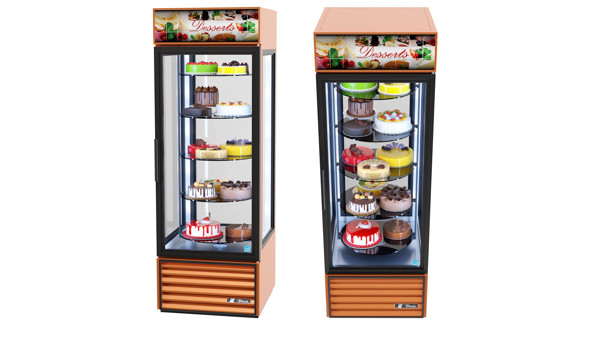 True G4SM-RGS Dessert Display 3D - TurboSquid 2297573