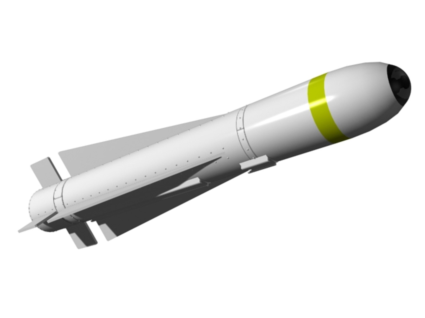 Agm-65 Missile 3d Model