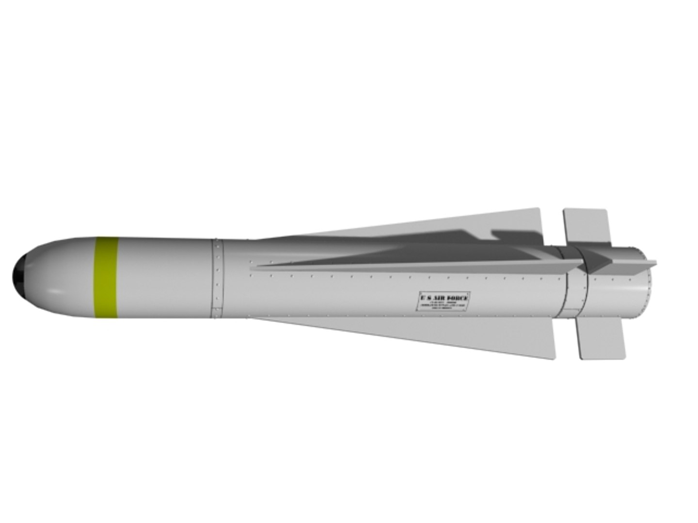 Agm-65 Missile 3d Model