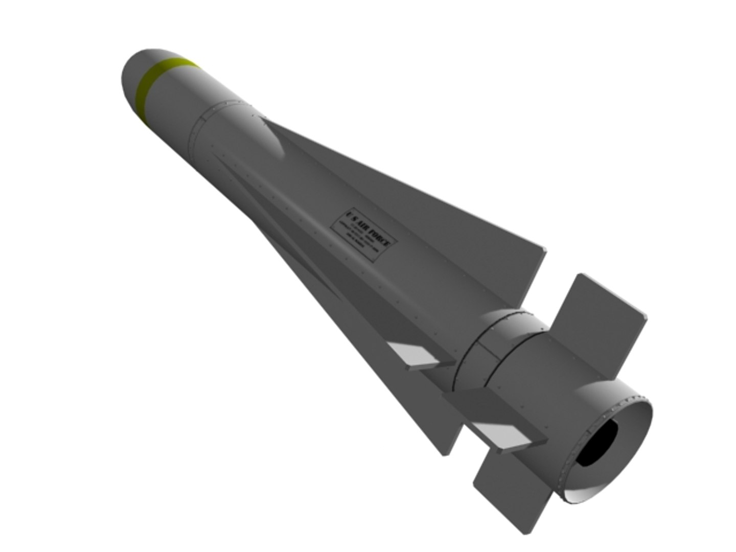 Agm-65 Missile 3d Model