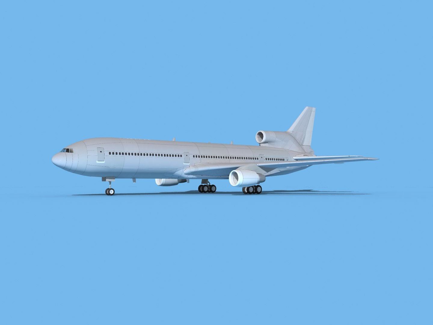 Lockheed l-1011-10 3D model - TurboSquid 1488862