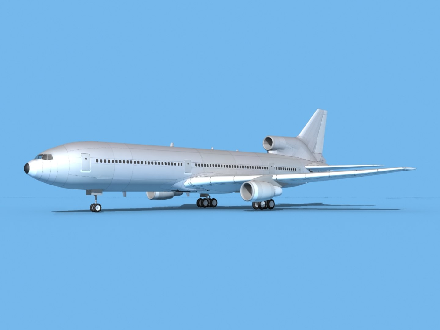 Lockheed l-1011-10 3D model - TurboSquid 1488862