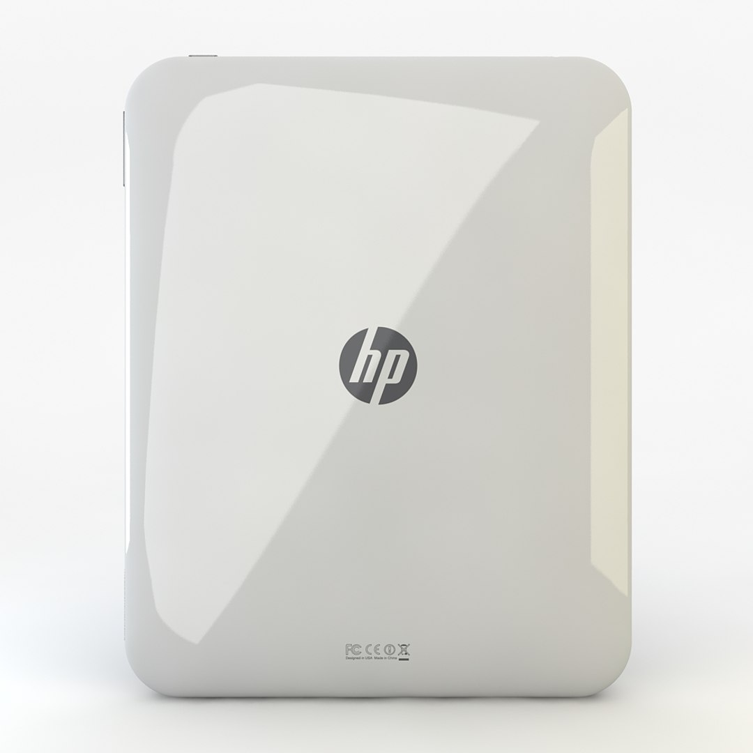 3d hp touchpad touch model