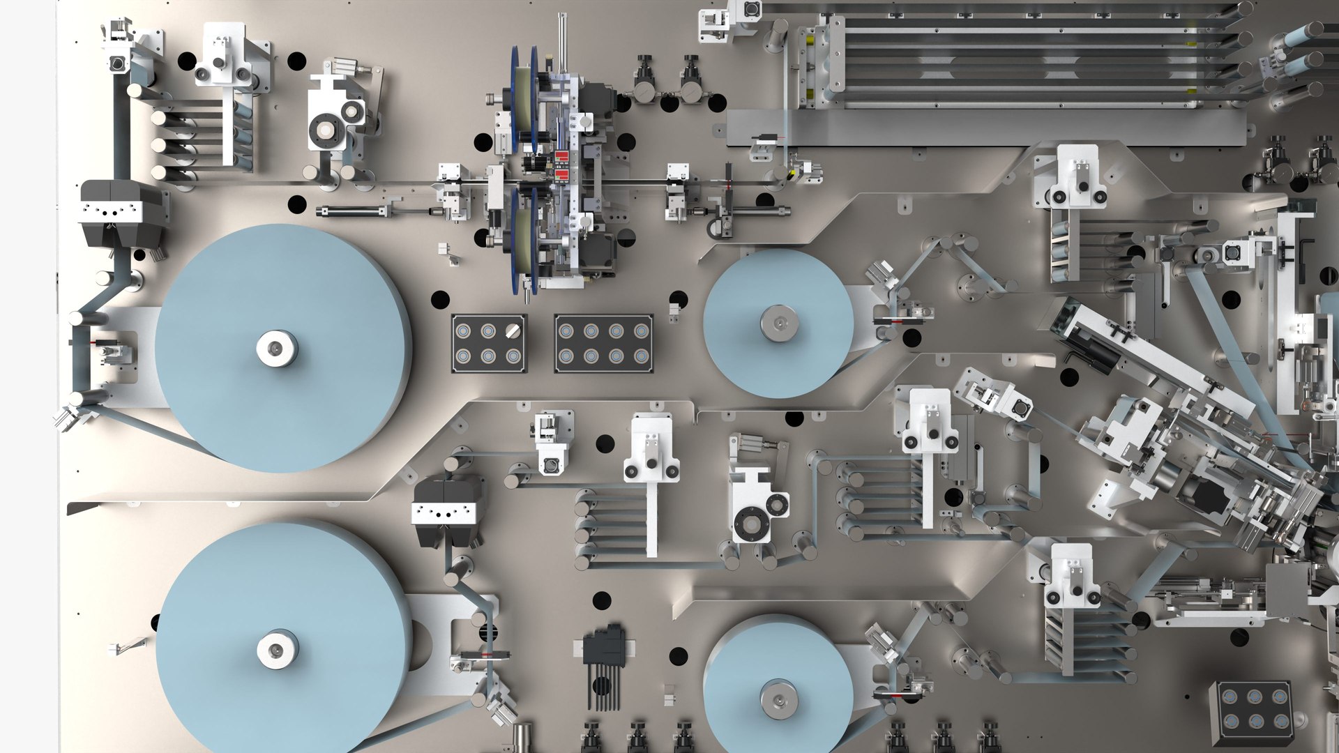 3D Automatic Lithium Battery Cell Winding Machine - TurboSquid 2422533