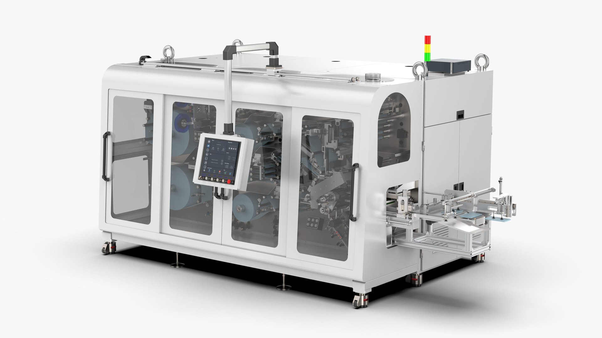 3D Automatic Lithium Battery Cell Winding Machine - TurboSquid 2422533