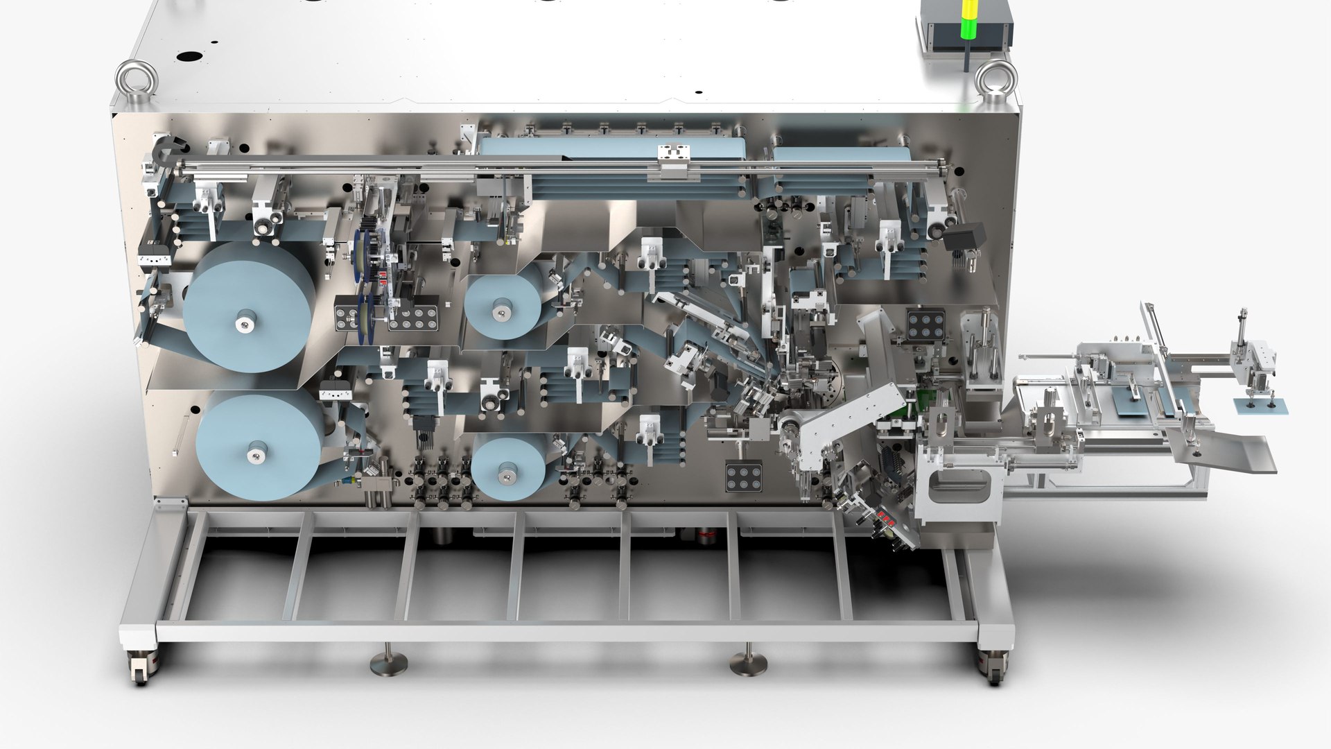 3D Automatic Lithium Battery Cell Winding Machine - TurboSquid 2422533