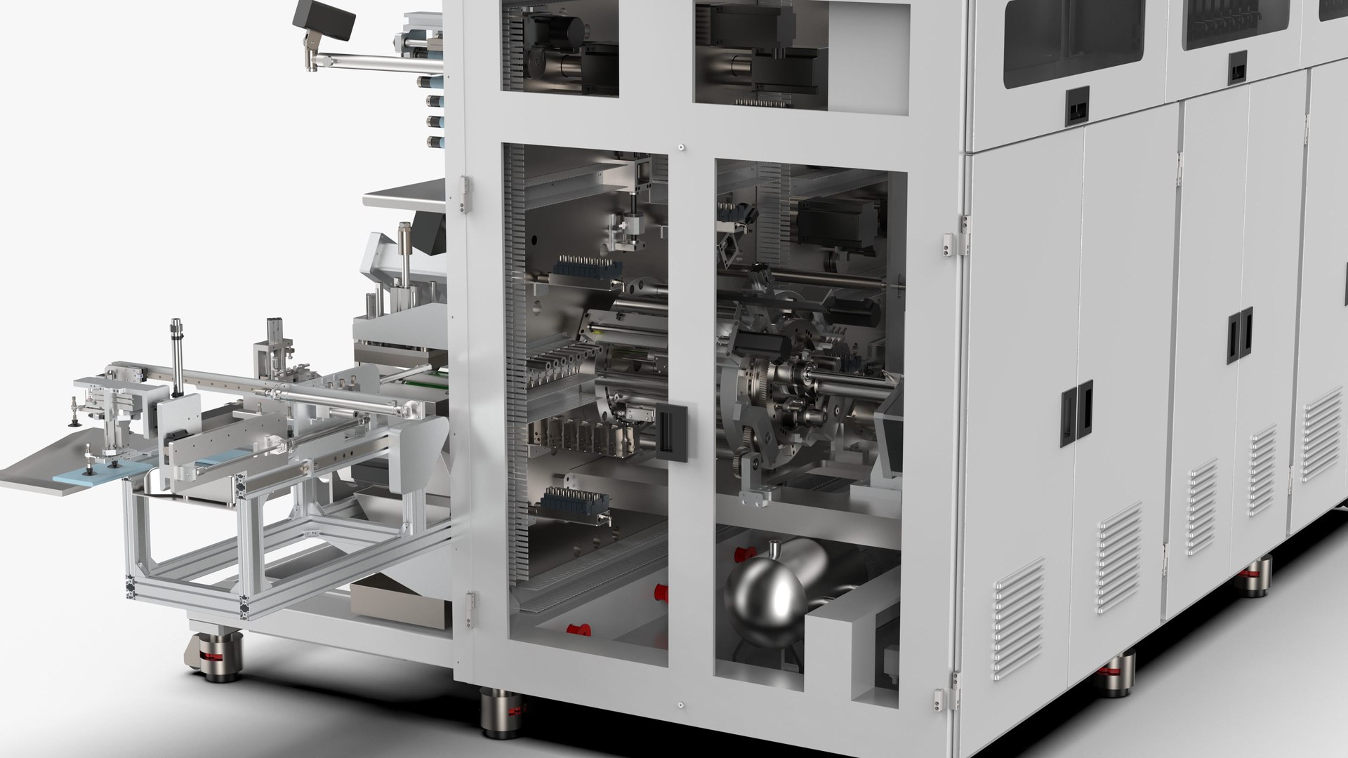 3D Automatic Lithium Battery Cell Winding Machine - TurboSquid 2422533