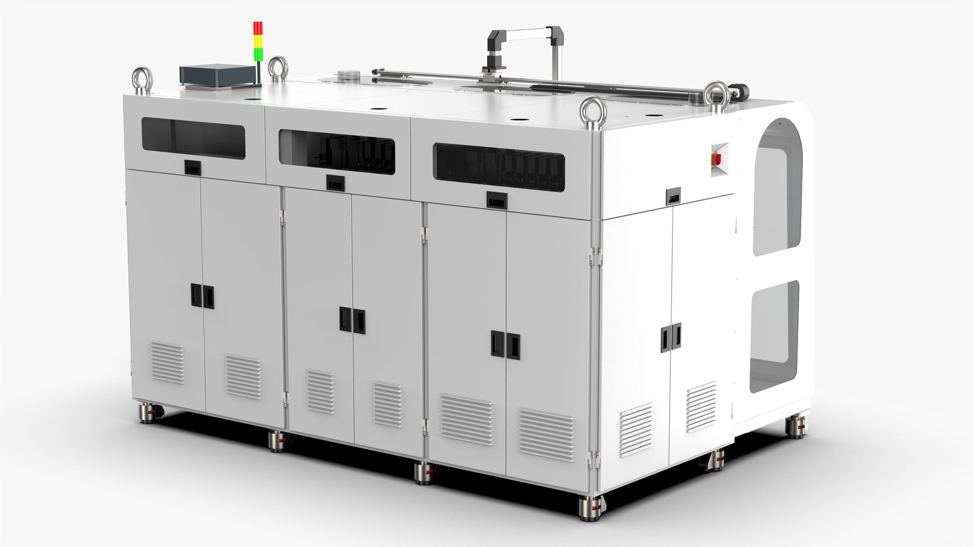 3D Automatic Lithium Battery Cell Winding Machine - TurboSquid 2422533
