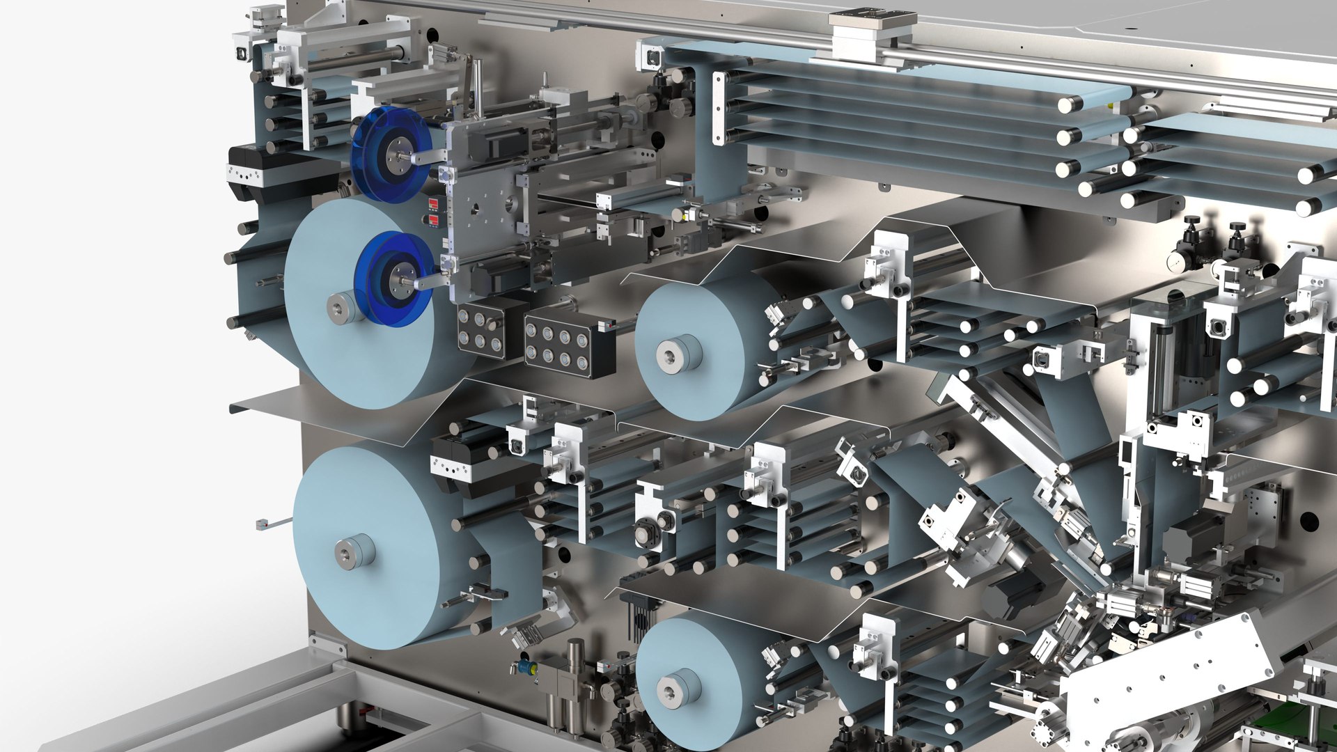 3D Automatic Lithium Battery Cell Winding Machine - TurboSquid 2422533