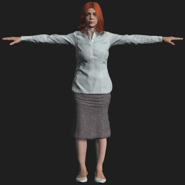 Business women 3D model - TurboSquid 1664368