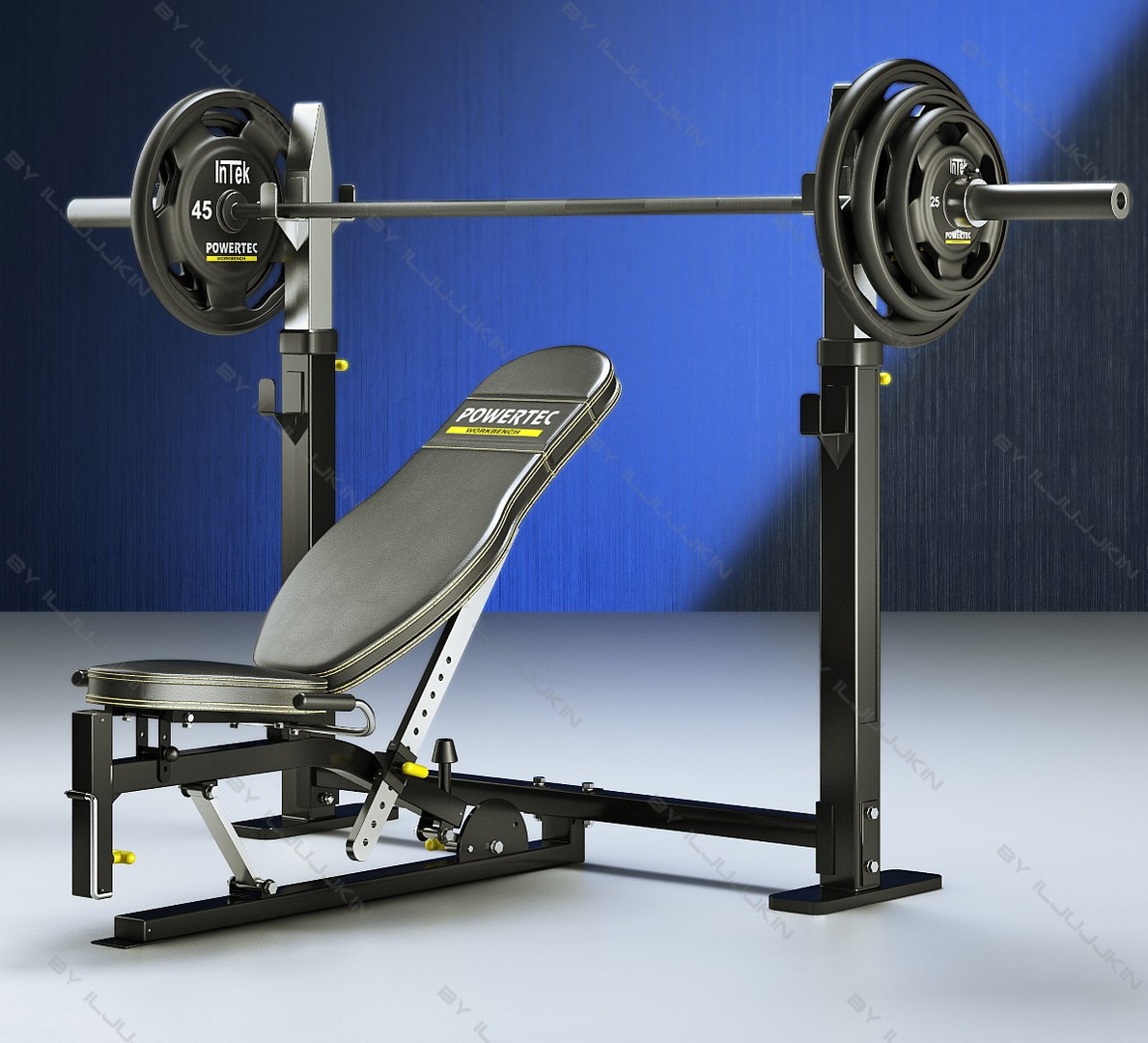 Powertec Wb-ob10 Olympic Power 3d 3ds