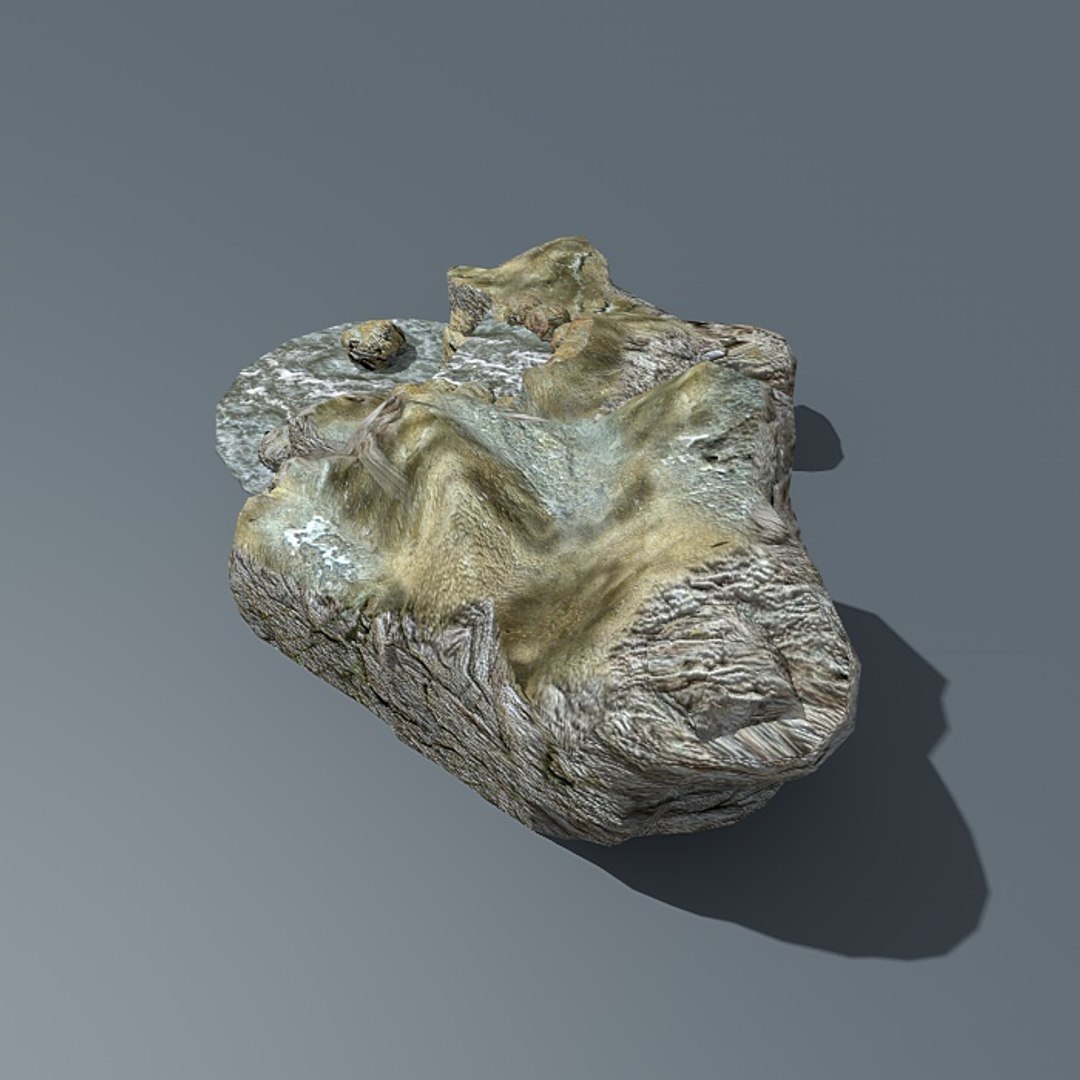 3d Rock Games Ready Model