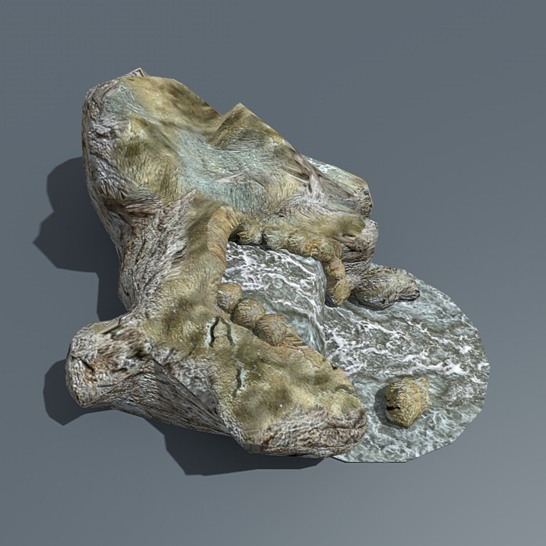 3d Rock Games Ready Model