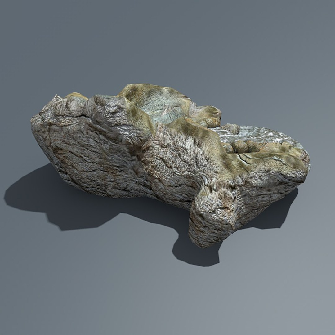3d Rock Games Ready Model