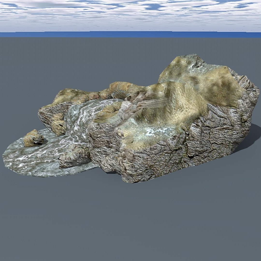 3d Rock Games Ready Model